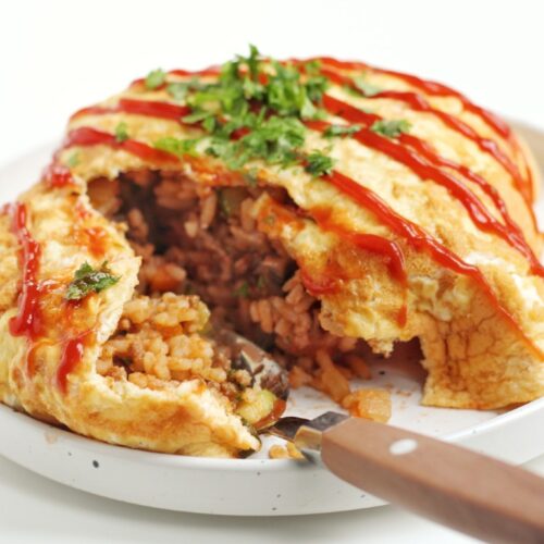 Asian-style omelet (Zuid-Koreaanse omurice) - By Sin